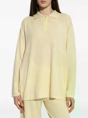 LISA YANG Caisa Buttoned Sweater - Yellow