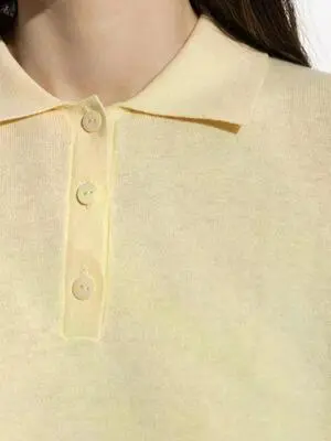 LISA YANG Caisa Buttoned Sweater - Yellow