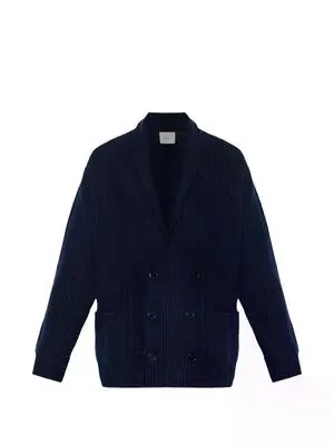 LISA YANG Lyle Double-breasted Cardigan - Blue