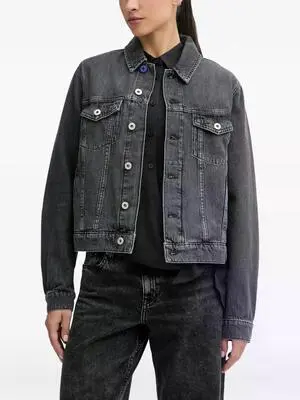 Karl Lagerfeld Denim Button Jacket