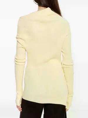 LISA YANG Agie Draped Roll-neck Top