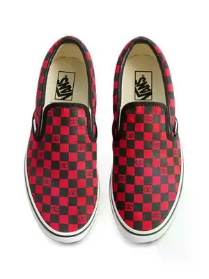 Valentino Garavani X Vans Vlogo Slip-on Sneakers - Red