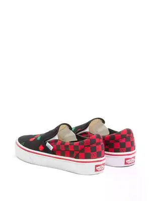 Valentino Garavani Vans X Cherryfic Print Slip-on Sneakers