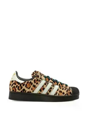 Adidas Superstar Ii Leopard-print Sneakers