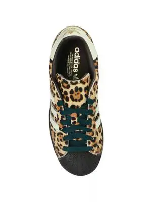 Adidas Superstar Ii Leopard-print Sneakers