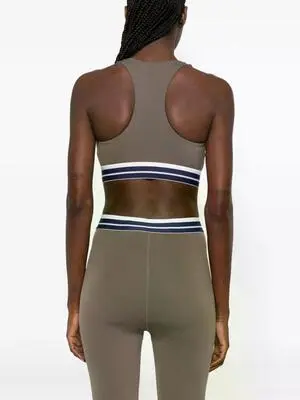 P.E Nation Avant Striped Sports Bra