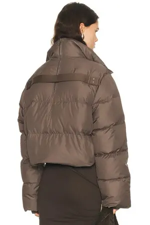 Rick Owens X Moncler Cropped Cyclopic Jacket