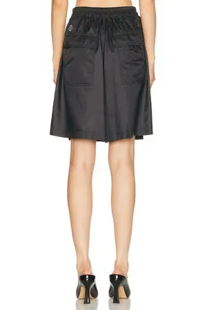 Rick Owens X Moncler Kiltshorts - Black