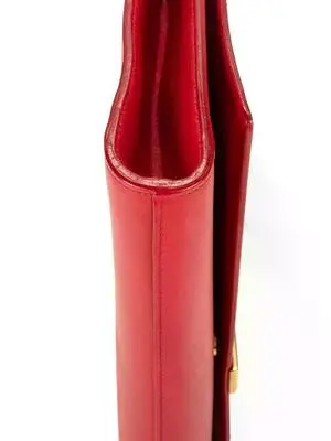 Saint Laurent Ligne Y Clutch - Red