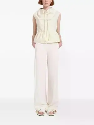 Ports 1961 Draped Peplum Top