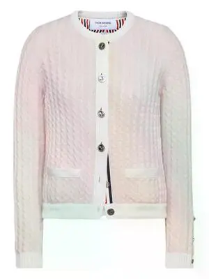 Thom Browne Cable Stitch Cardigan