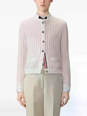 Thom Browne Cable Stitch Cardigan