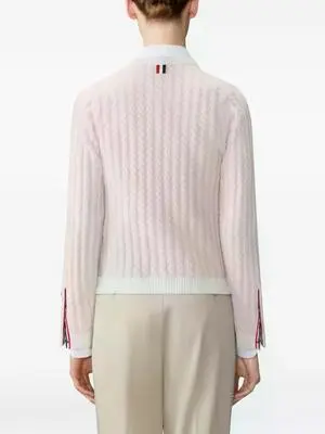 Thom Browne Cable Stitch Cardigan