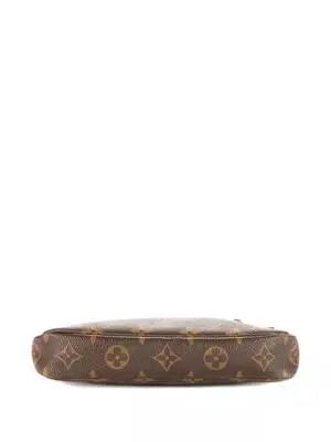 LOUIS VUITTON 1990 Pochette Shoulder Bag - Brown