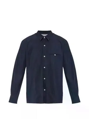 Officine Générale Button-fastening Chest-pocket Shirt