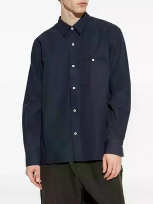 Officine Générale Button-fastening Chest-pocket Shirt