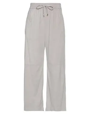 PUROTATTO Straight Leg High-waisted Pants - Grey