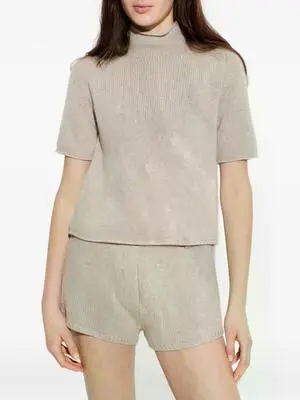 LISA YANG Short-sleeve Knit Top