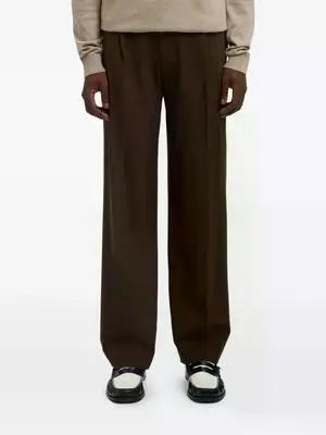 SELECTED Pleated Trousers - Brown