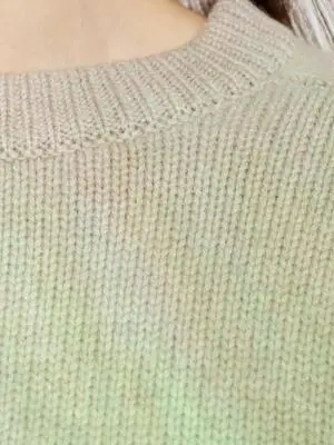 LISA YANG Karine Knitted Crewneck Sweater - Neutrals