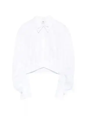 Elisabetta Franchi Cropped Blouses