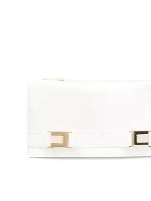 Elisabetta Franchi Logo Detail Wallet With Chain Strap