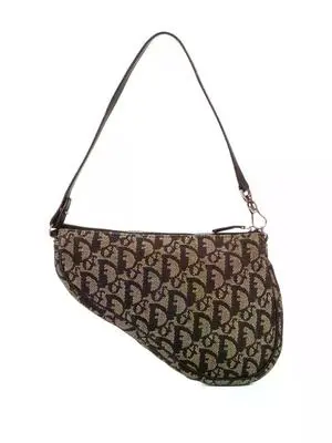 Dior 1990 Trotter Saddle Handbag