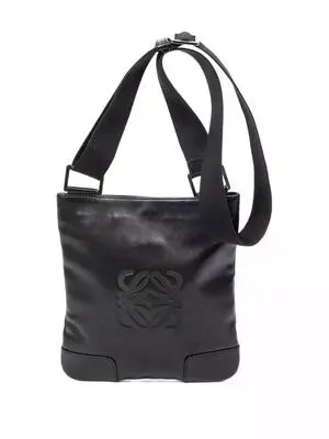 Loewe Flat Anagram Leather Crossbody Bag