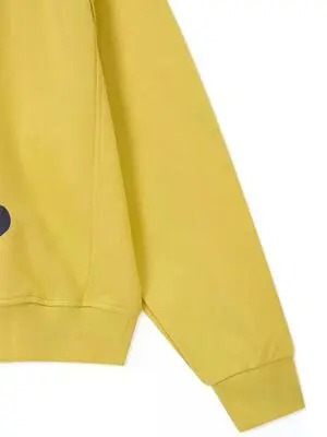 STUDIO TOMBOY Graphic-print Hoodie - Yellow