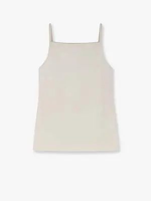 R2W Square Neck Top - White