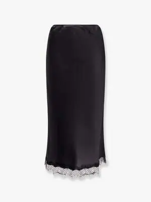 R2W Savia Silk Midi Skirt