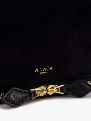 Alaïa Le Pochon Suede Shoulder Bag