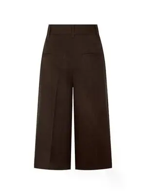 STUDIO TOMBOY Striped Trousers - Brown