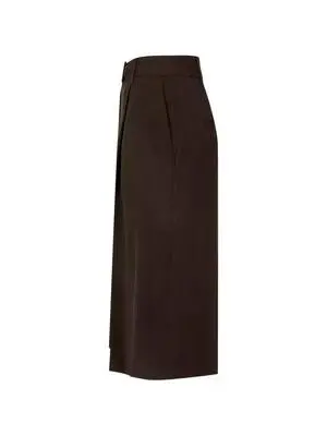 STUDIO TOMBOY Striped Trousers - Brown