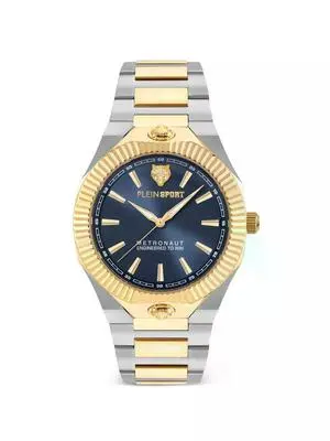 PLEIN SPORT Fluted Bezel 45mm Watch - Blue