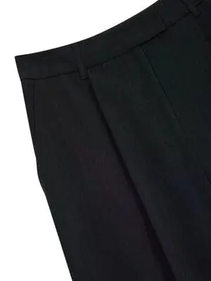 STUDIO TOMBOY Striped Trousers - Black