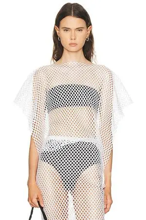 SEV Sequin Mesh Top
