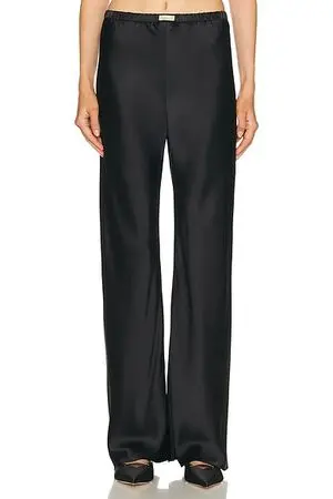 Comme Si The Silk Bias Pant - Black