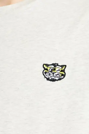 Kenzo T-shirt With Patch - Grey