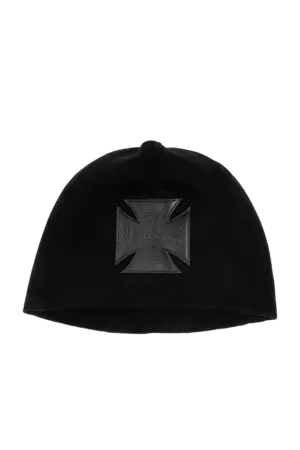 Vetements Wool Beanie With Logo - Black