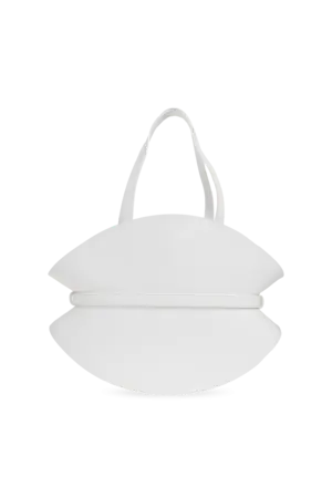 Balmain Shuffle Medium Handbag - White