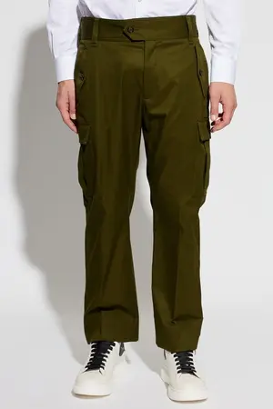 Alexander McQueen Cargo Trousers - Green