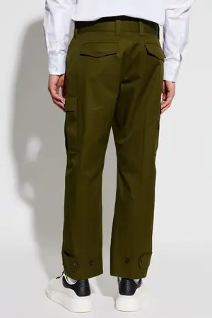 Alexander McQueen Cargo Trousers - Green