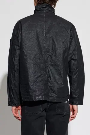 Stone Island Lightweight Jacket With Stand-up Collar