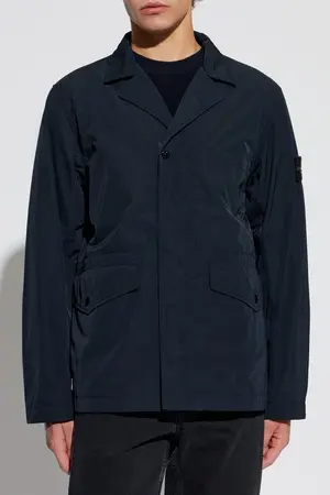 Stone Island Lightweight Jacket With Logo Patch