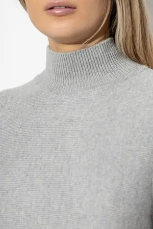 LISA YANG Serina' Cashmere Dress - Grey