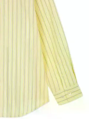 STUDIO TOMBOY Striped Button-down Shirt - Yellow