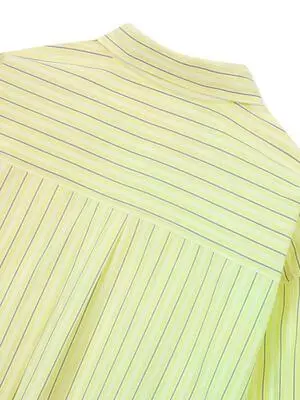 STUDIO TOMBOY Striped Button-down Shirt - Yellow
