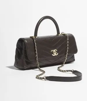 Chanel Maxi Flap Bag With Top Handle