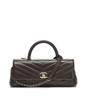 Chanel Maxi Flap Bag With Top Handle